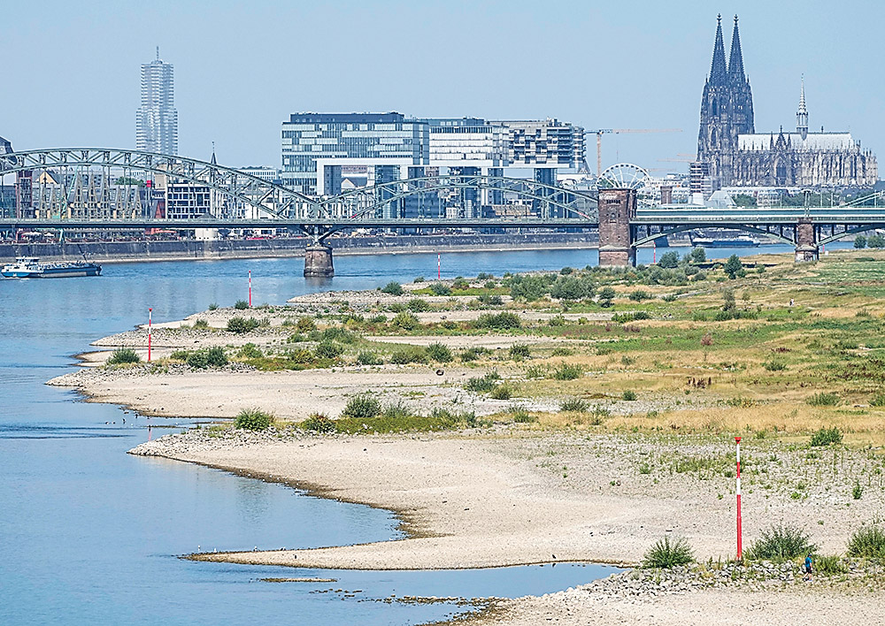 Rhine River may drop to critically low levels | News, Sports, Jobs ...